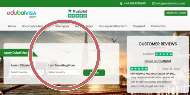 How to Apply for Dubai eVisa - Step By Step